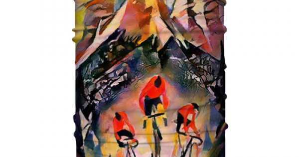 Abstract Art Cycling Snood